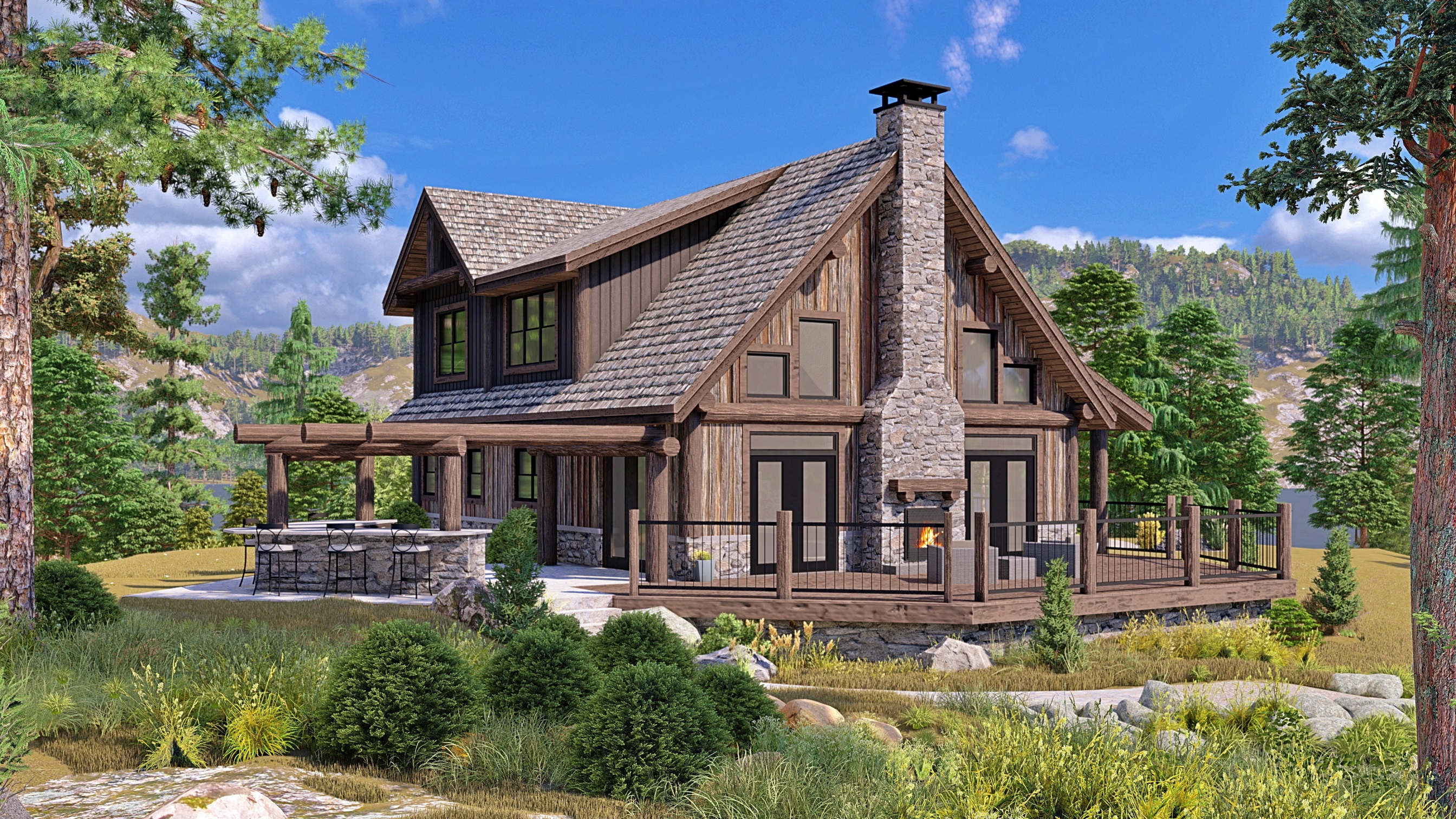 Old Log Homes Designs